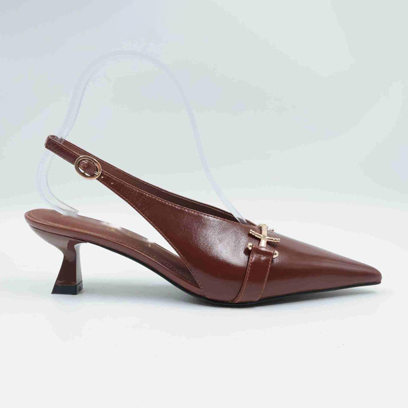 Customized Wax Leather Elongated Point Toe Manufacturers, Manufacturing ...